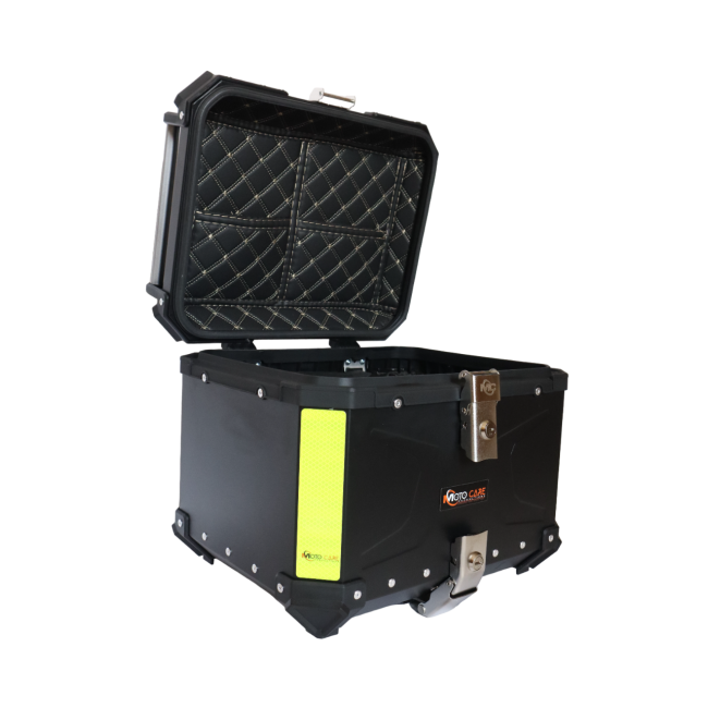Aluminum Top Box ( M D ) - 45 Liters | Motocare