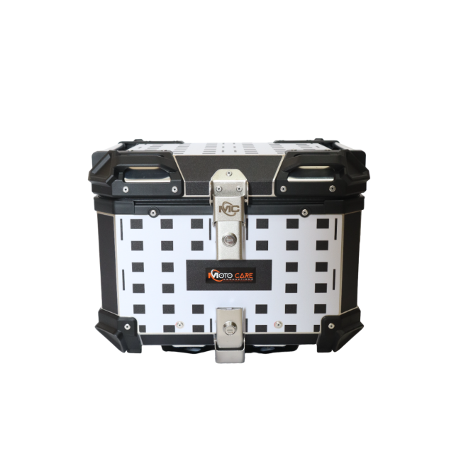 Aluminum Top Box [ Mesh ]- 45 Liters | Motocare