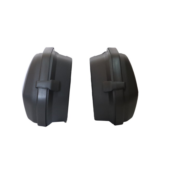 Fiber Side Box [ V-35 ] - 35 Liters | Motocare