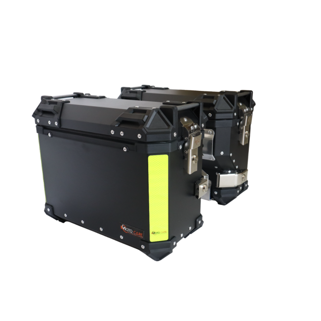 Aluminum Side Box [ M L-35 ] - 38 Liters | Motocare