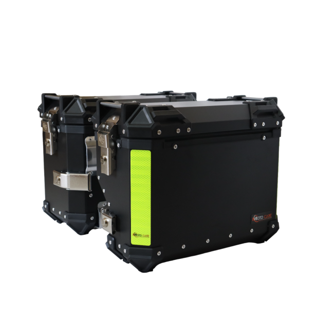 Aluminum Side Box [ M L-35 ] - 38 Liters | Motocare