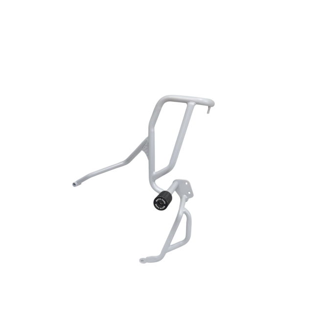 Upper Lower Crash Guard (Silver) For Hero Xpulse 210 | Motocare